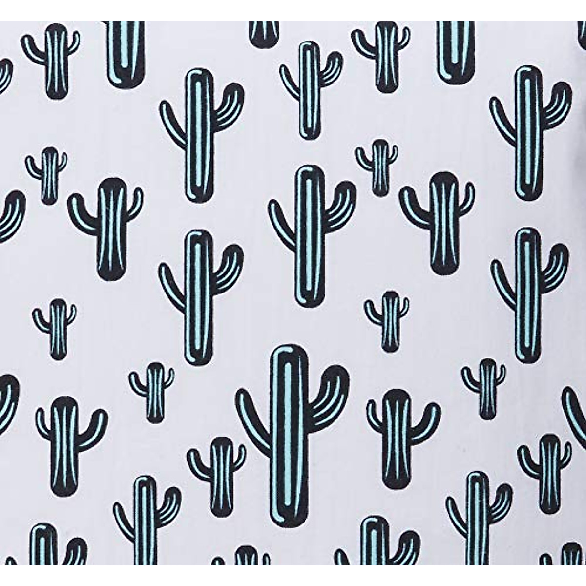 Itzy Ritzy Sealed Wet Bag with Handle – Wet Bag for Travel, Swimsuits, Cloth Diapers, Gym Clothes & Toiletries - Washable & Reusable with Water Resistant Lining - Measures 11” x 14” (Cactus Crew)