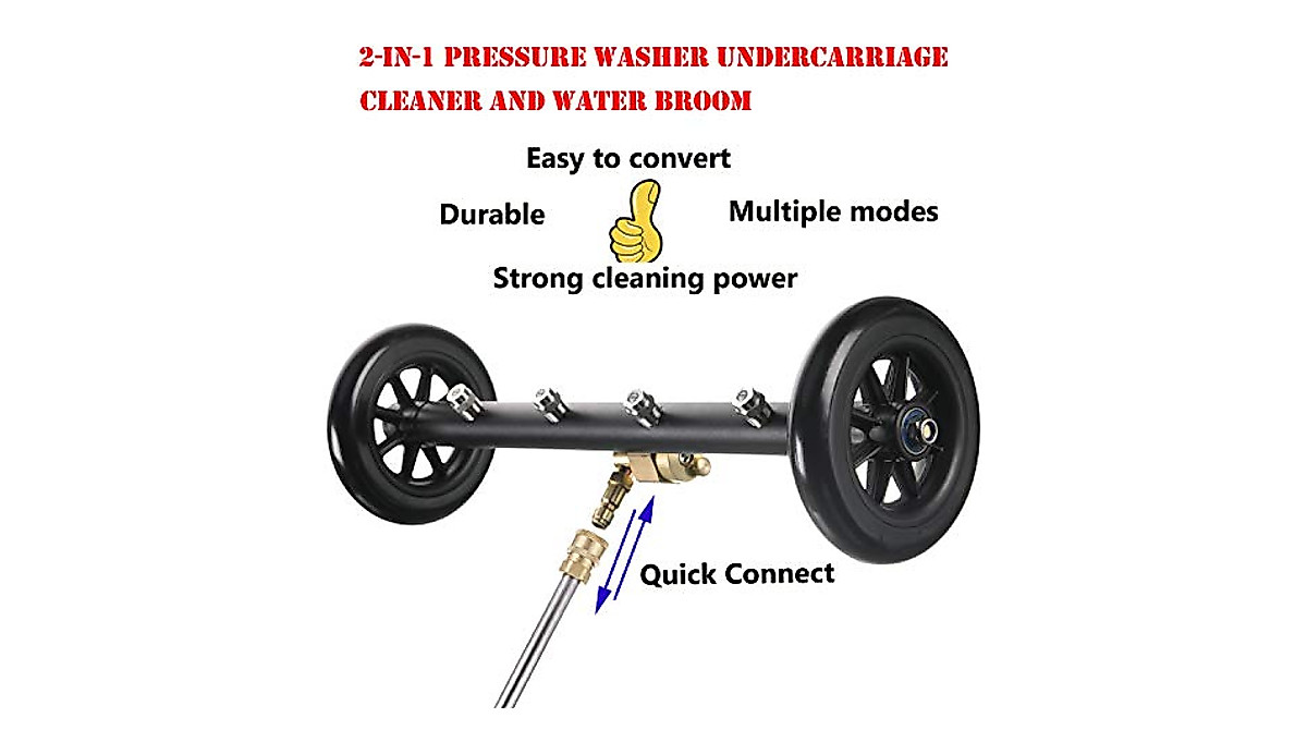Tool Daily Dual-Function Undercarriage Cleaner - Versatile Pressure ...