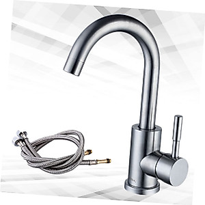 Generic Hot and Cold Water Faucet Spigot Uo Faucet Bar Sink Faucet Basement Faucet Bath with Chain Modern Bathroom Faucet Bathtub Fall Household