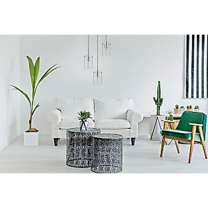 Brushed Nickel Pendant Lights Kitchen Island - Medium Clear Glass Pendant Light Fixture