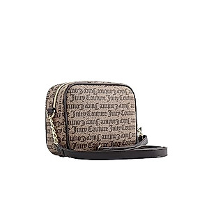 Juicy Couture Double The Love Camera Crossbody Taupe One Size