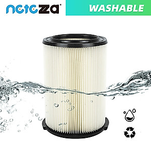 Standard Wet/Dry Vac Filter VF4000 for ridged Vacs 5 Gallons and Larger Vacuum Cleaner, Replacement VF4000 Filter,also fit craftsman 17816,1 Pack