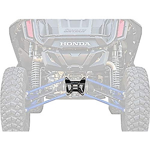 SuperATV 2" Rear Receiver Hitch for 2019+ Honda Talon 1000R / 2019+ Honda Talon 1000X / 2020+ Honda Talon 1000X-4 | Includes Cotter Pin & Hitch Pin | 3/16” Heavy-Duty Steel | Tow up to 1500 Lbs.