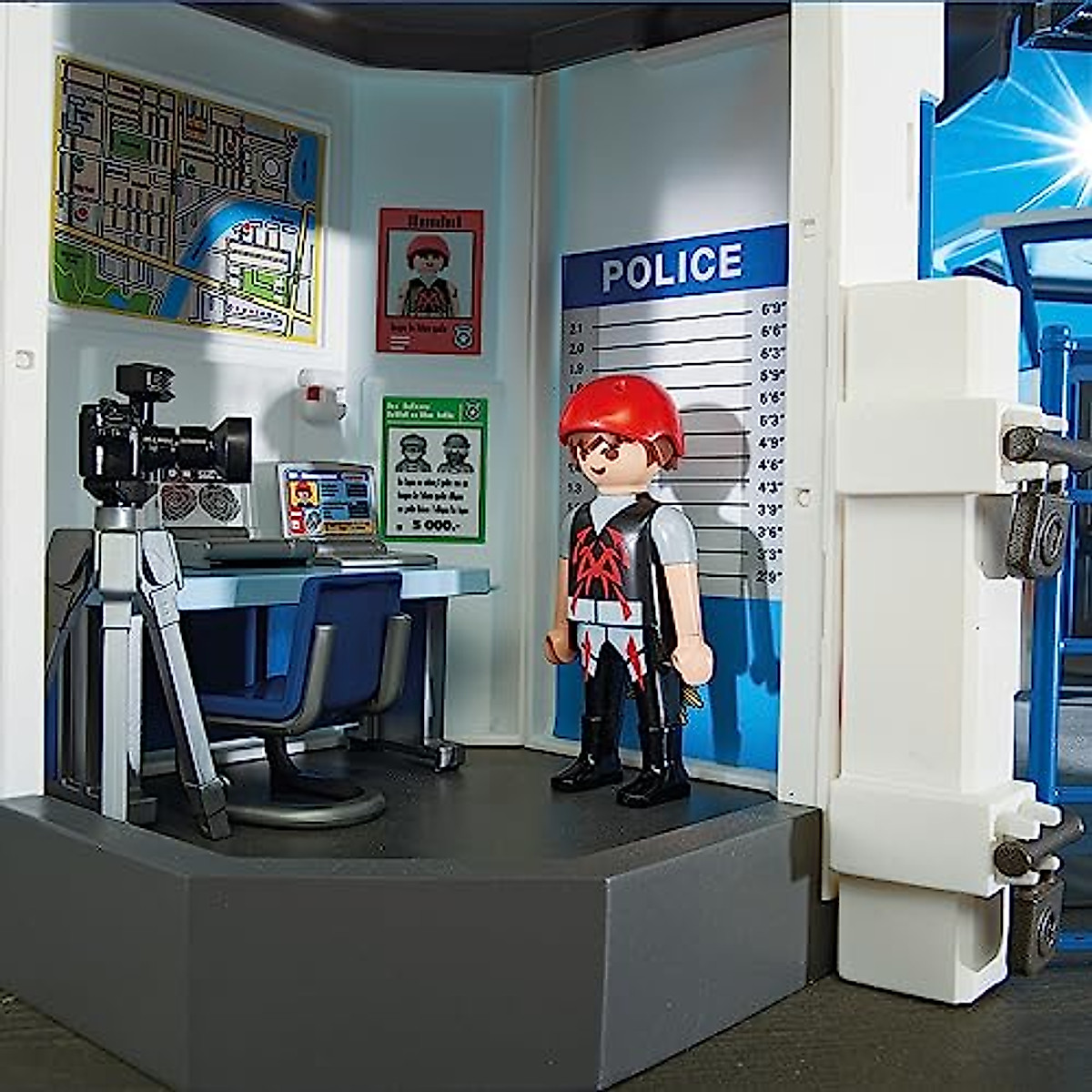Playmobil Police Command Center with Prison