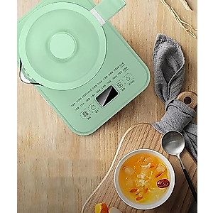 1.8L Electric Kettle Large Capacity Glass Health Pot Multifunction Cooking Tea Soup Flower Teapot Automatic Electric Stew Bird's Nest Pot Stainless Steel Without Filter A,1.8L
