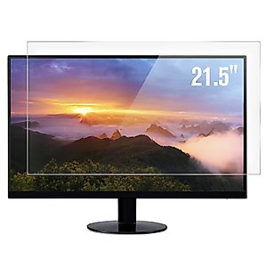 F FORITO 2-Pack 21.5 inch Anti Glare Matte Computer Screen Protector for 16:9 Monitor, Eye Protection Computer Screen Cover Compatible with 21.5" Acer/HP/Dell/Lenovo/ASUS/LG/MSI Desktop