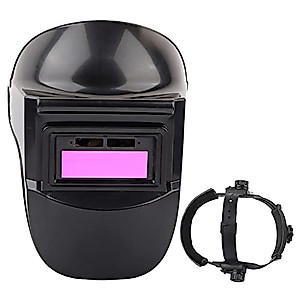 Welding Helmet Solar Auto Darkening Flat Flip Welding Half Helmet Grinding Welder Shield UV Infrared Protection for ARC MMA MAG TIG Plasma Cutting.