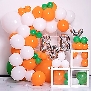 MOMOHOO White Balloons Different Sizes - 100Pcs 5/10/12/18 Inch Birthday Party Balloons, Pearl White Latex Balloons, Matte White Balloons Garland Kit, Pastel White Wedding Ballons Anniversary Balloons