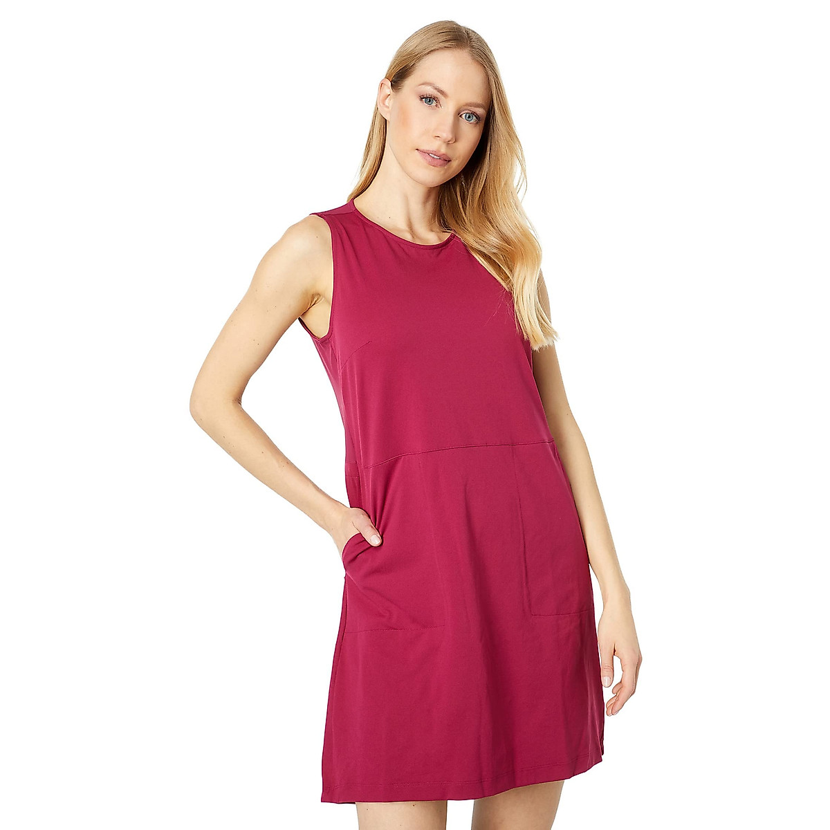 adidas Women's Standard Go-to Golf Dress, Legacy Burgundy, Large