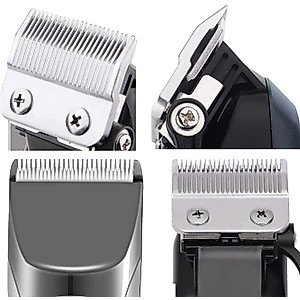 Professional Stagger-Tooth 2-Hole Clipper Blade for The 5 Star Series Wahl Clippers Cordless Magic Clip (Includes 2pcs Blade/Screws+2pcs Oil+ 2pcs Brush)