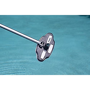 Poolmaster 27412 Deluxe Vinyl Liner Swimming Pool Vacuum, Premier Collection, Medium, Black