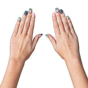 PopSockets: 30 Gel Nails and Matching PopGrip with Swappable Top for Phones and Tablets - Vintage Perfume