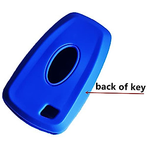 Silicone rubber smart Key Fob Cover for 2018 2019 2020 2021 Ford Bronco Mustang Fusion Raptor F250 F350 F450 F550 Edge Explorer Expedition M3N-A2C93142600