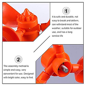 ULTECHNOVO Reflective Windmill Pinwheel Bird Control Scare Device for Garden Farm Pet Toys