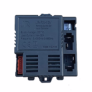 weelye JR1630RX-12V Receiver Control Box Child Ride-Ons Toys Car,JR-RX-12V Controller Motherboard for Children Electric Ride On Car Replacement Parts