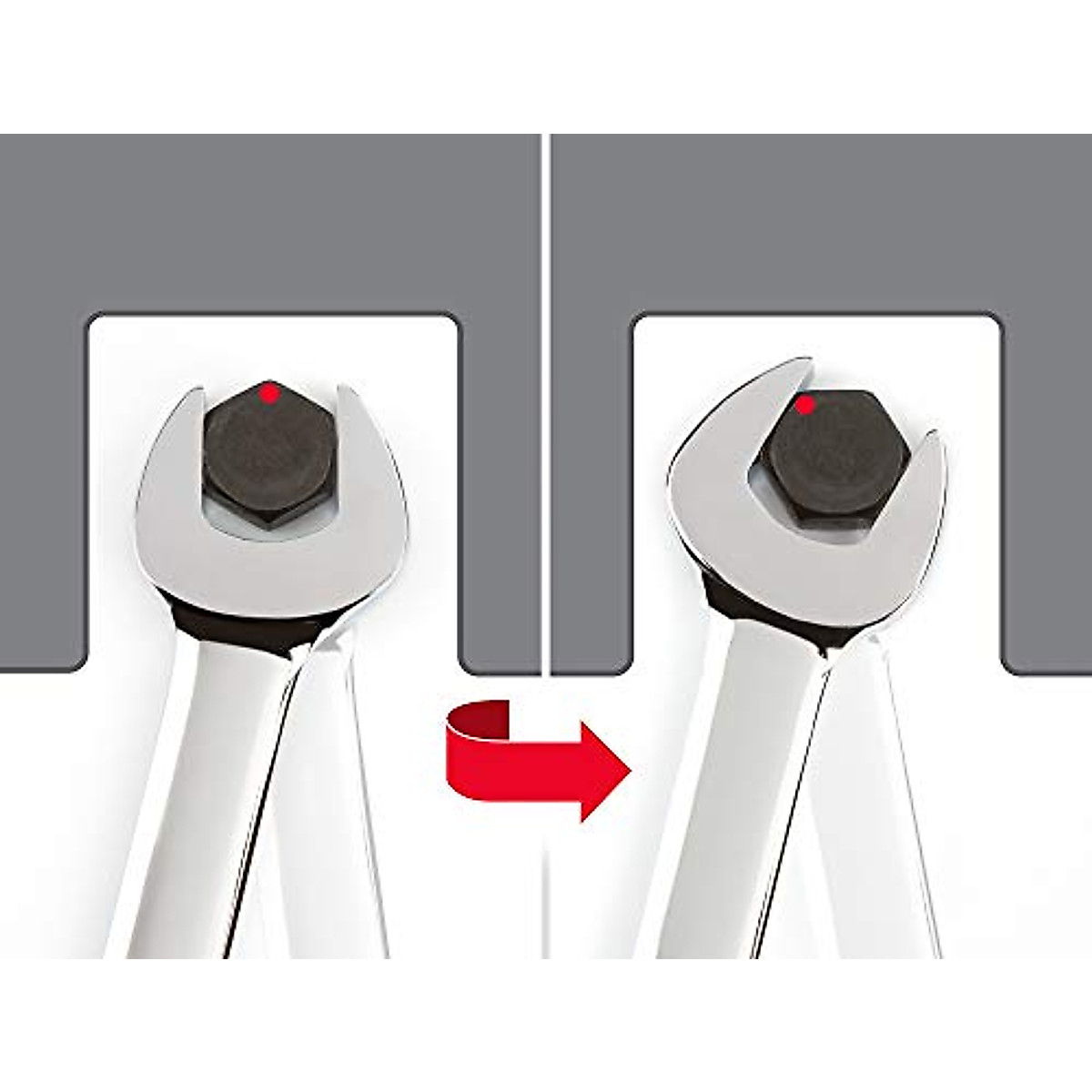 TEKTON Combination Wrench Set, 46-Piece (1/4-1-1/4 in., 6-32 mm) | WCB90301