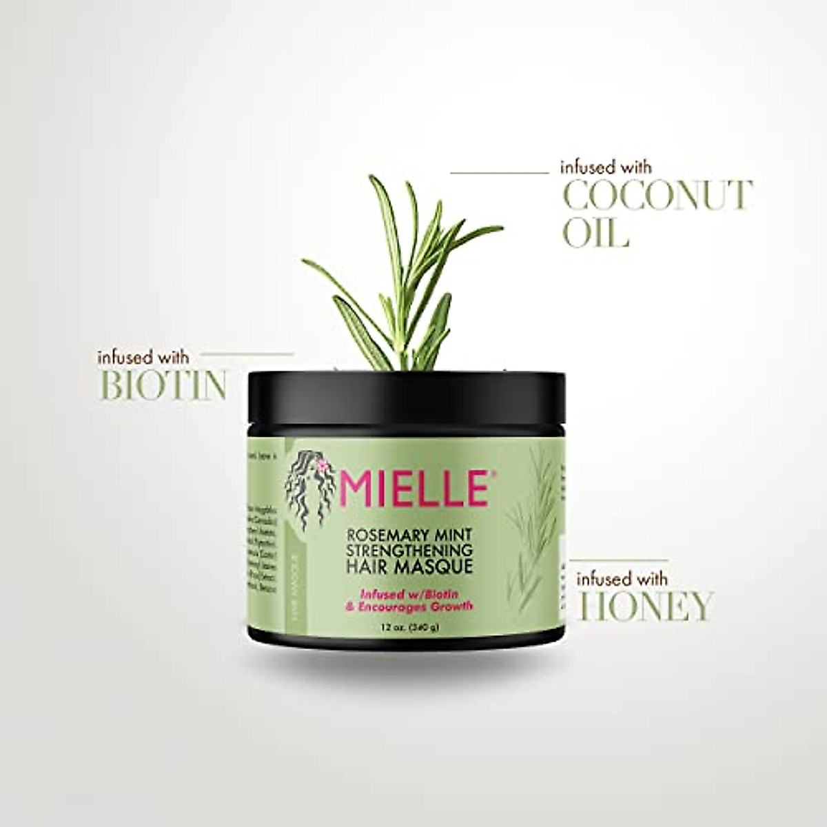 Mielle Organics Rosemary Mint Strengthening Shampoo and Hair Masque