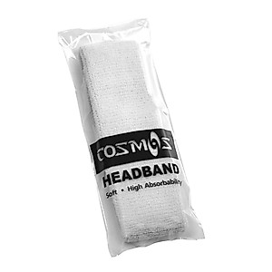 Cosmos 4 PCS Different Color Cotton Sports Basketball Headband