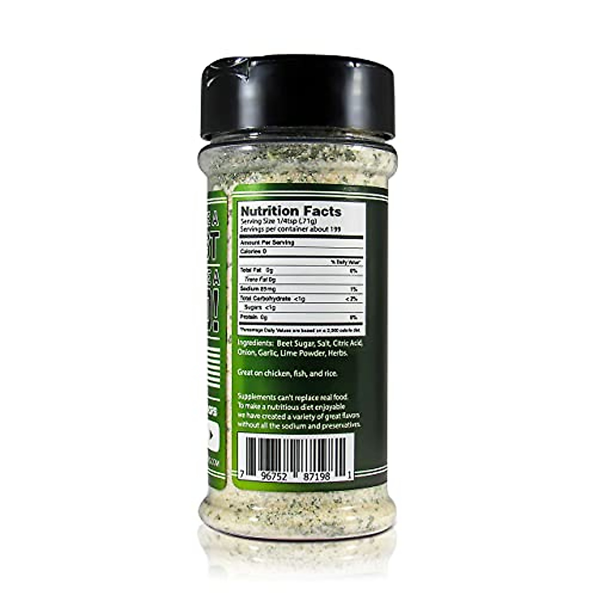 Tequila Lime - Feast Mode Flavors - Low Sodium, No MSG, Gluten Free, All Natural, Meal Prep Seasoning , Healthy , Lime Juice Powder , Tequila Seasoning