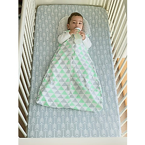 Pack n Play Sheets – Premium Pack and Play Sheets 4 Pack – 100% Super Soft Jersey Knit Cotton Playard Mattress Sheets – Portable Playpen Fitted Play Yard Mini Crib Sheet for Boy & Girl (24 x 38 x 5)