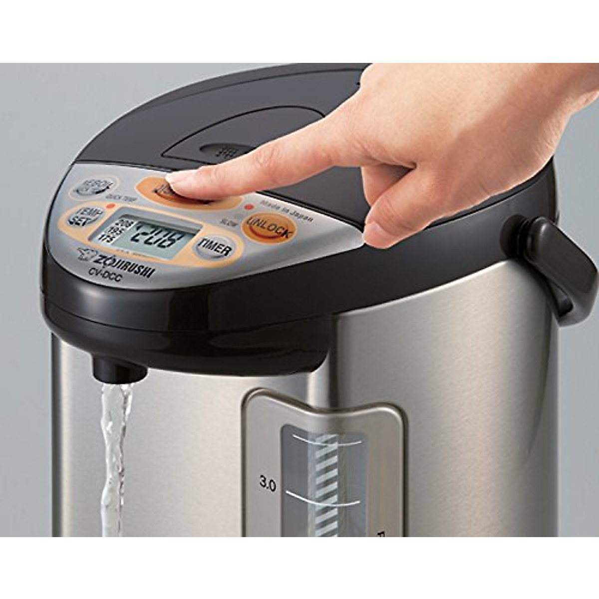Zojirushi America CV-DCC50XT VE Hybrid Water Boiler And Warmer, 5-Liter, Stainless Dark Brown