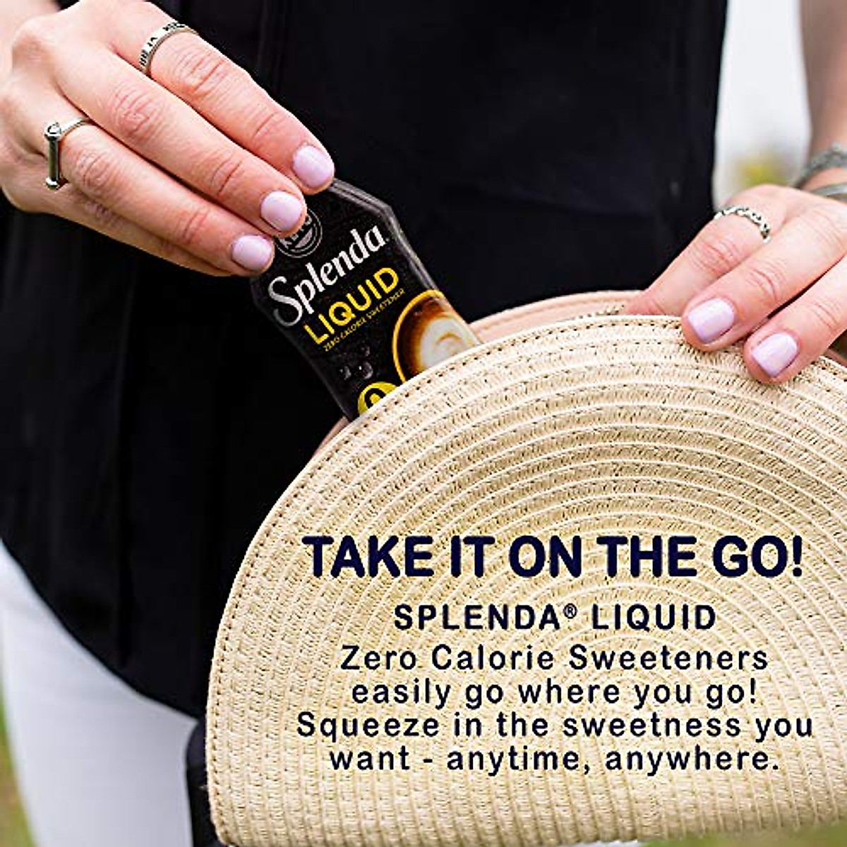 SPLENDA Stevia Liquid Zero Calorie Sweetener Drops, 1.68 Fl Oz Bottle (Pack of 3) (Packaging May Vary)