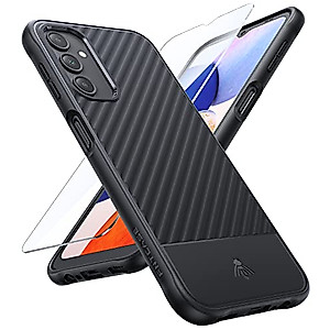 FNTCASE for Samsung Galaxy A14-5G Case: Soft TPU Slim Thin Protective Phonecase Shockproof Anti-Drop Full Body Protection Cell Phone Cover for Galaxy A145g - 6.6 inch 2023 Black