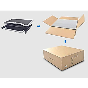 TOE Computer Desk Multifunctional Modern Sturdy Mini Office Desk Study Writing Desk Height Adjustable Folding Laptop Desk Learning Desk for Home Office (Color : Black)