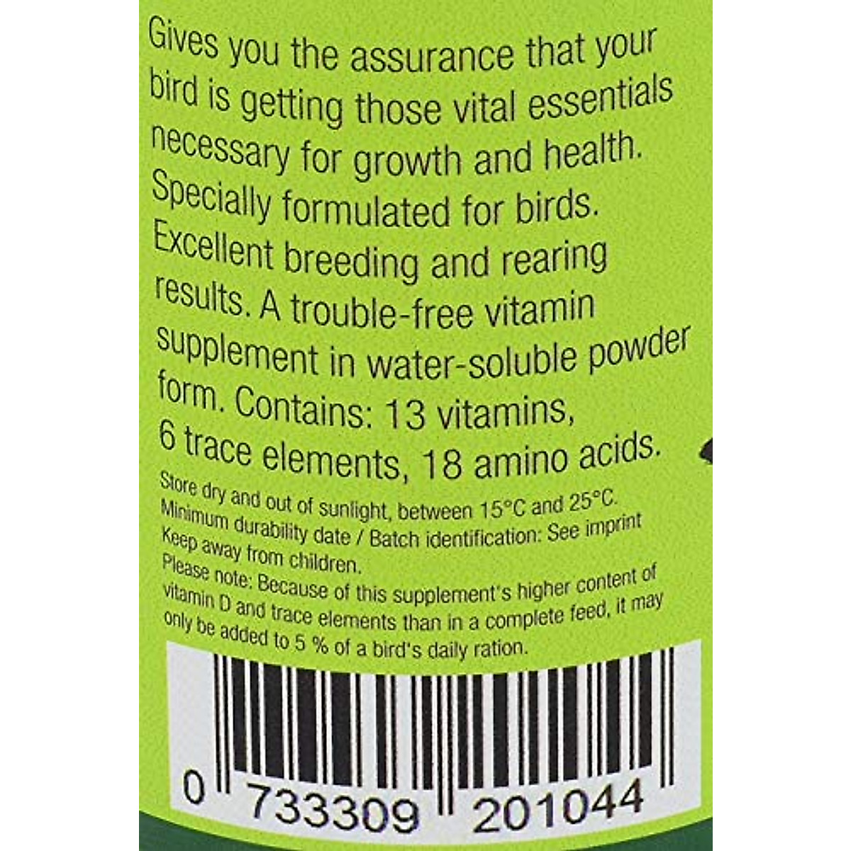 Nekton-S Multi-Vitamin for Birds, 150gm