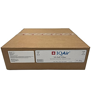 IQAir V5-Cell Filter 3Pk - Genuine Replacement Air Filter HealthPro Plus - Activated Carbon & Alumina Filter for Versatile Gas and Odor Control - Swiss Made Filters for Air Purifiers