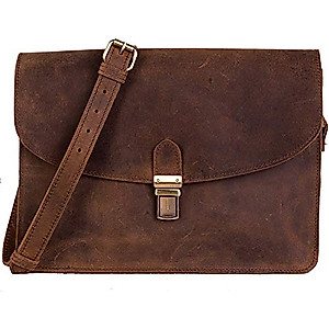 Komal's Passion Leather Crossbody Bag for women 10 inch purse tote ladies bags satchel travel tote shoulder bag