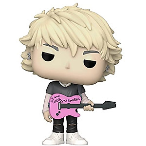 POP Machine [Gun] Kelly - Tickets to My Downfall Funko Rocks Vinyl Figure (Bundled with Compatible Box Protector Case), Multicolor, 3.75 inches
