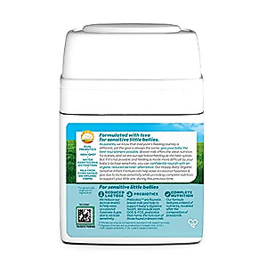 Happy Baby Organics Infant Formula, Milk Based Powder Sensitive Stage 1, 21 Ounce (Pack of 4) packaging may vary