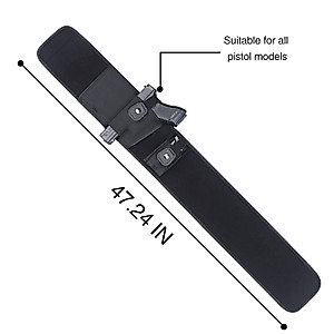 Belly Band Gun Holster for Concealed Carry, Diving Material Belt,IWB Gun Holsters,for Men and Women,50inch