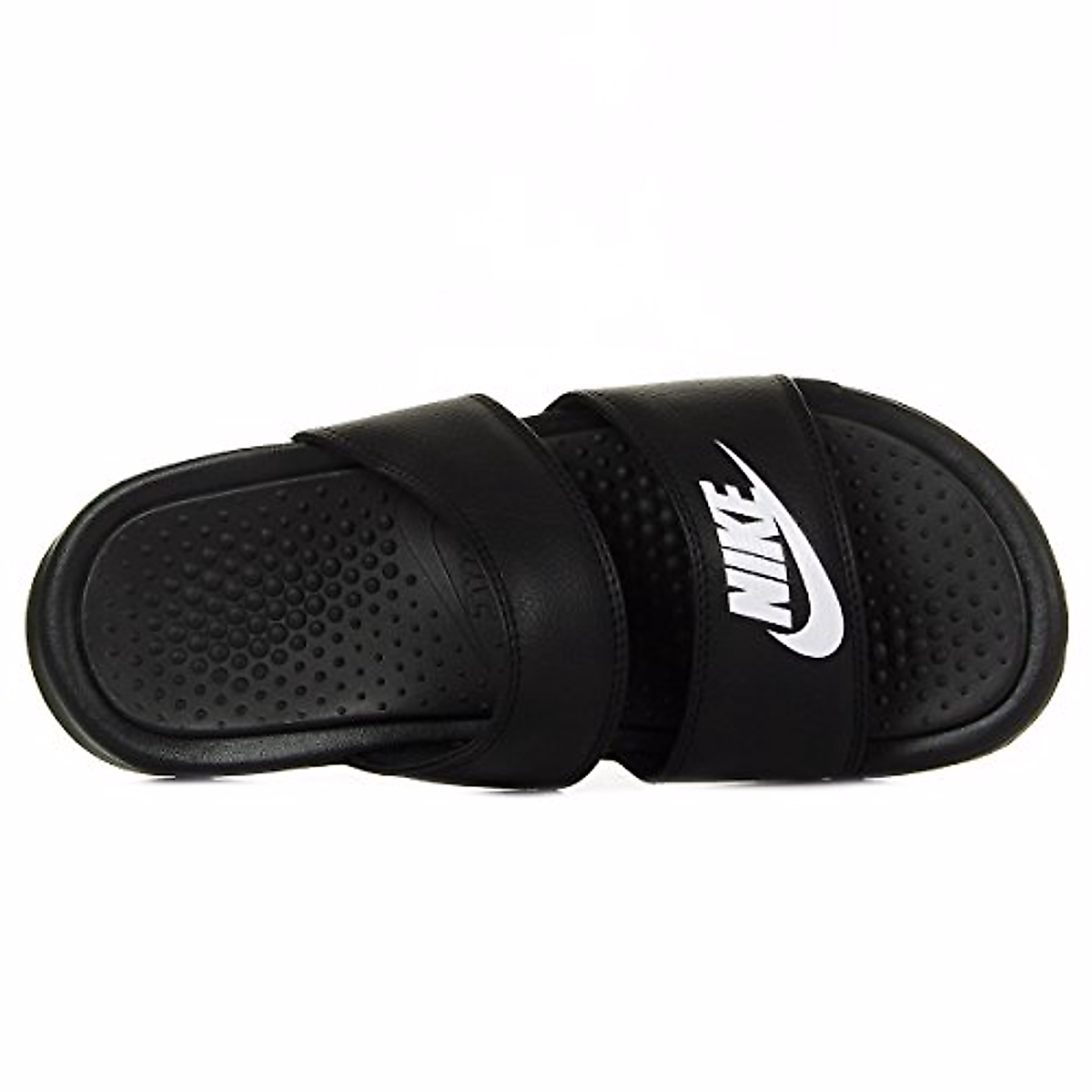 Nike New Women's Benassi Duo Ultra Slide Black/White 9