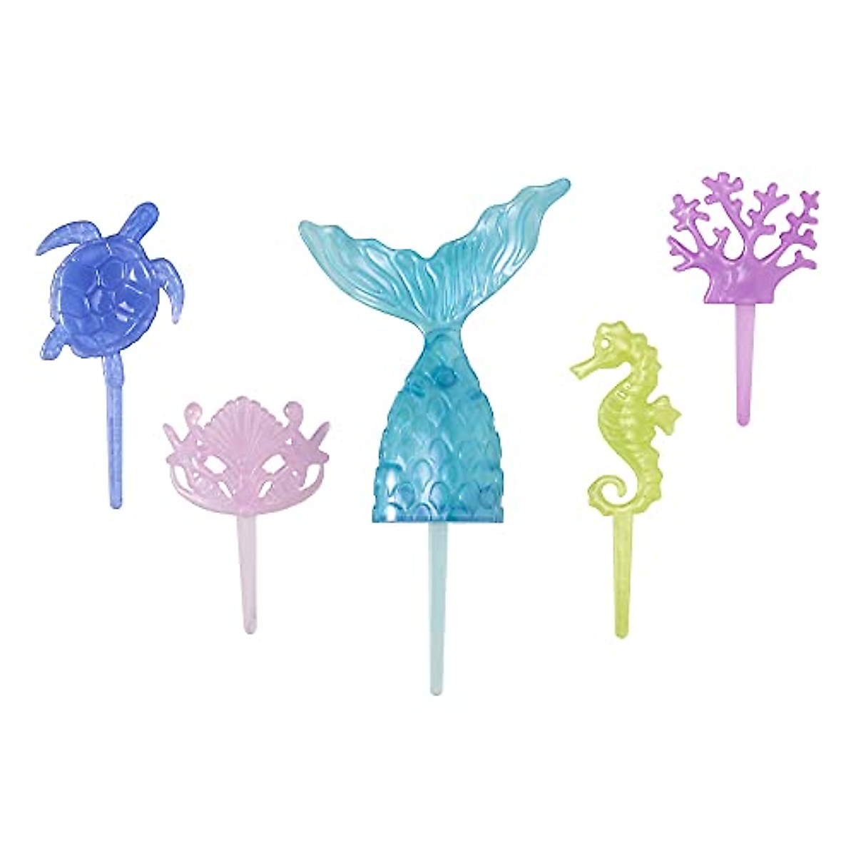 DecoPac Mystical Mermaid DecoSet Cake Topper, 1 SET, Mulitple