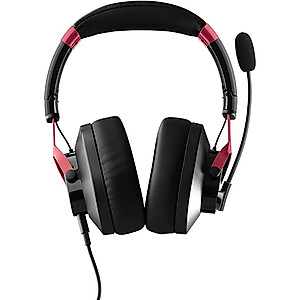 Austrian Audio PG16 Pro Gaming Headset with Microphone (Foldable Gaming Accessories, High Resolution Sound, Memory Foam Ear Pads for Optimal, Detachable 1.4m Cable), Black/Red, One Size