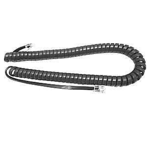The VoIP Lounge Replacement 9 Foot Short Gray Handset Receiver Curly Cord for Cisco 7800 & 8800 Series IP Phone 7821 7841 7861 8841 8845 8851 8861 8865 (See Full Description)