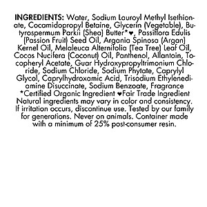 SheaMoisture Beard Wash for a Full Beard Maracuja Oil & Shea Butter to Deep Clean and Refresh Beards 6 oz