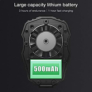 TOTOU Portable Phone Cooler Silent Phone Radiator Pubg Controller Handle Led Light Cooling Fan