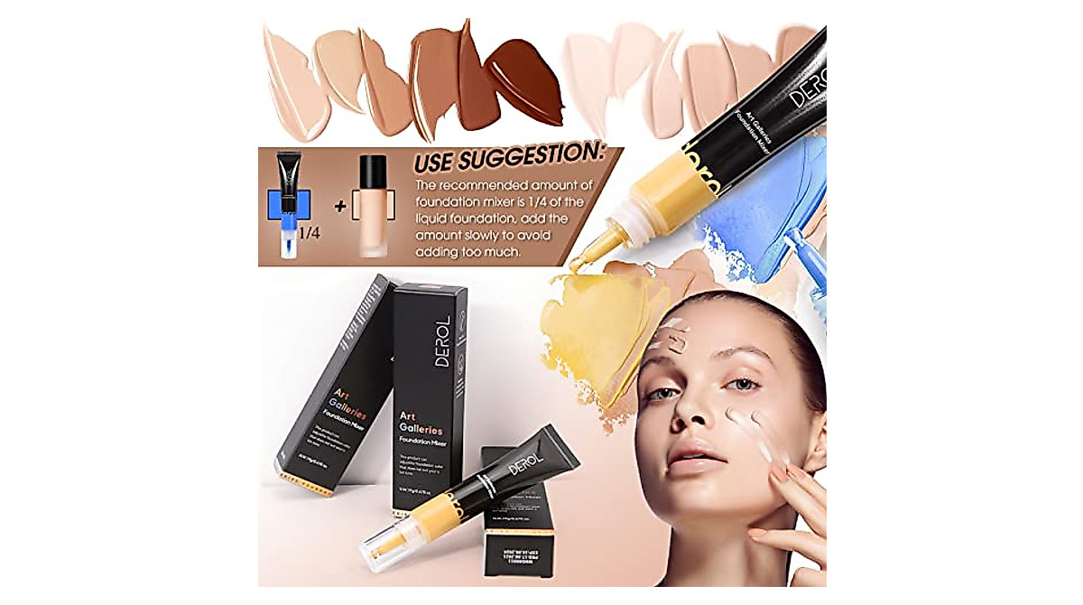 LOKFAR White Foundation Pigment - Easy Shade Adjustment & Color Correction