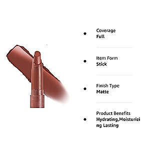 ColourPop COYOTE UGLY Lippie Stix Matte Lipstick Full Size - Super-Pigmented Moisturizing Lasting Long-Wear Hydrating (warm copper)