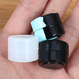 NEREIDS NET Environmentally Friendly Storage Containers Multi-use Silicone Storage Containers Microwave Freezer Dishwasher Safe Non-Stick Durable Set of 50/20/10 5ML