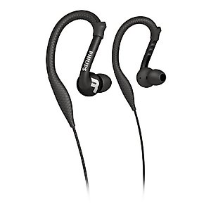 Philips SHQ3200BK/28 ActionFit Sports Earhook Headphones