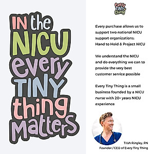 My First Year - A NICU Baby Calendar with NICU Milestone Stickers to celebrate 365 days of precious memories starting in the Neonatal Intensive Care Unit (12x12)