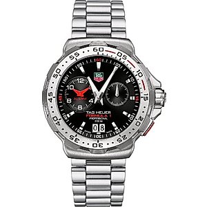 TAG Heuer Men's THWAH111CBA0850 Formula 1 Indy 500 Black Dial Watch