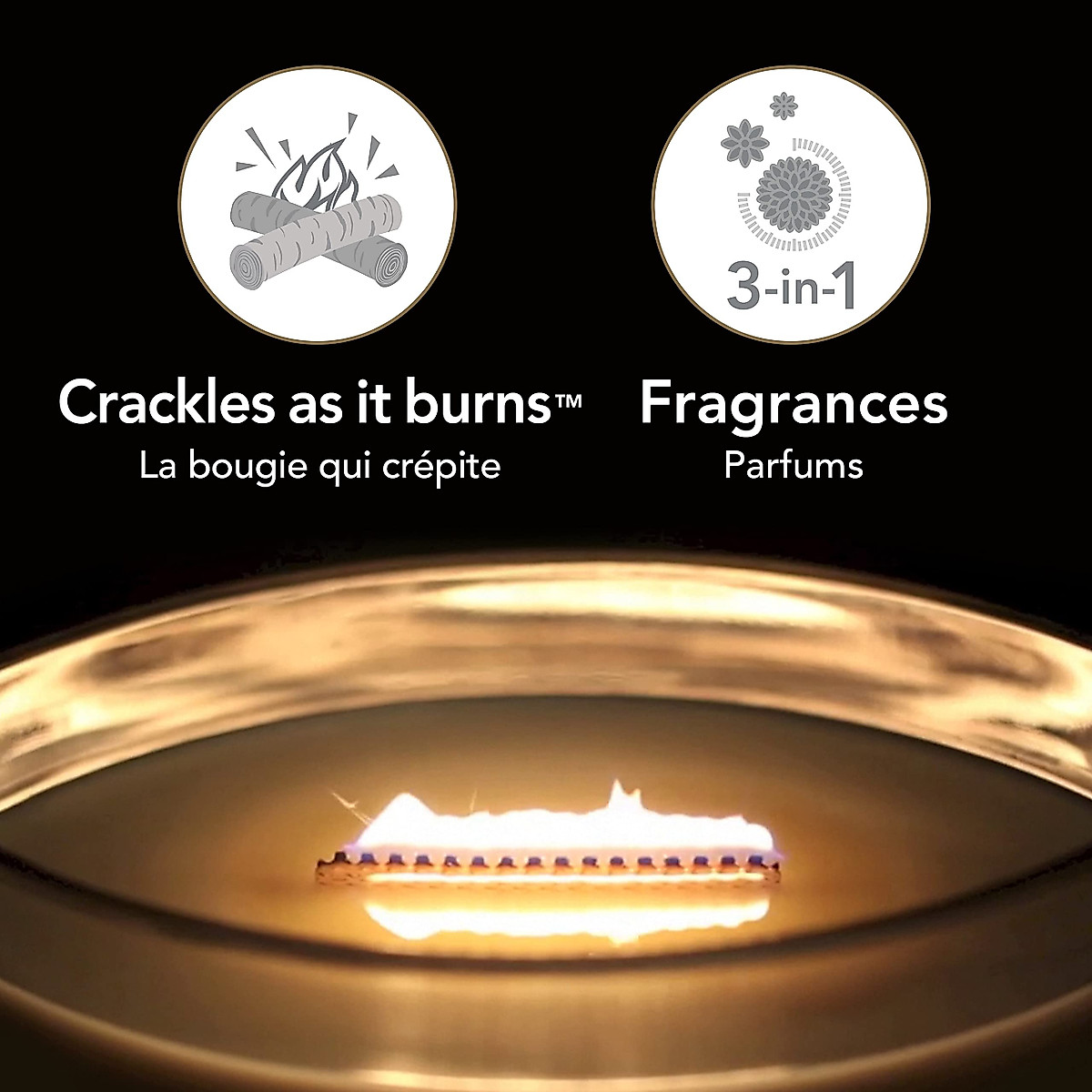 Woodwick Ellipse Trilogy Scented Candle, Warm Woods, with Crackling Wick, Burn Time: Up to 50 Hours