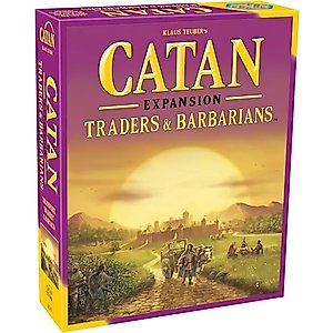 CATAN Traders & Barbarians Board Game EXPANSION - Customize Your CATAN Experience! Strategy Game, Family Game for Kids and Adults, Ages 12+, 3-4 Players, 90 Minute Playtime, Made by CATAN Studio