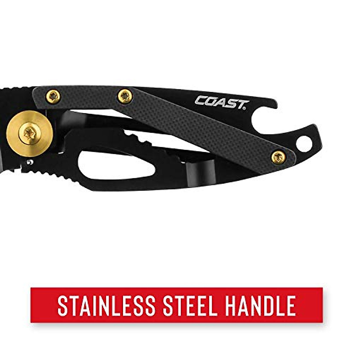 Coast® FX200 2 in. Stainless Steel Blade Pocket Knife with Money Clip