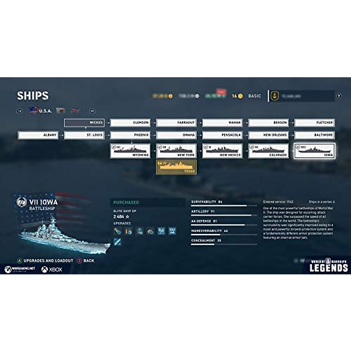 World of Warships: Legends Firepower Deluxe Edition - Xbox One